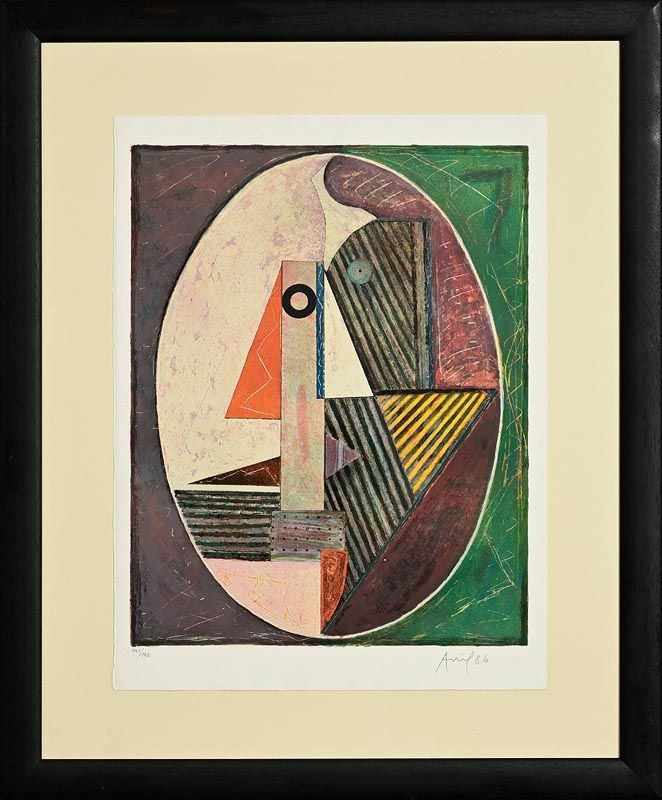 Armand Avril | Cubist Head (1986) | MutualArt