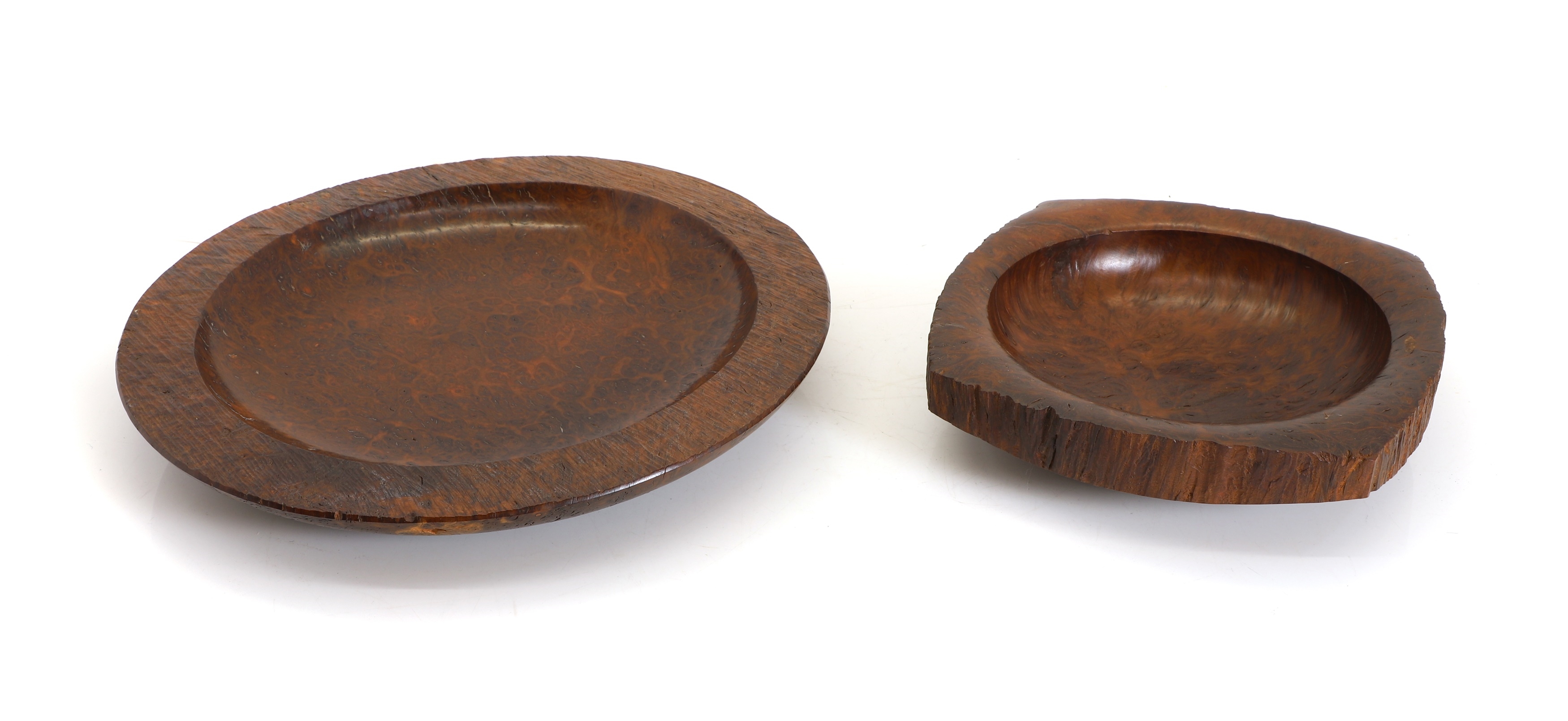 Richard Raffan | a circular jarrah burl wood bowl (1985) | MutualArt