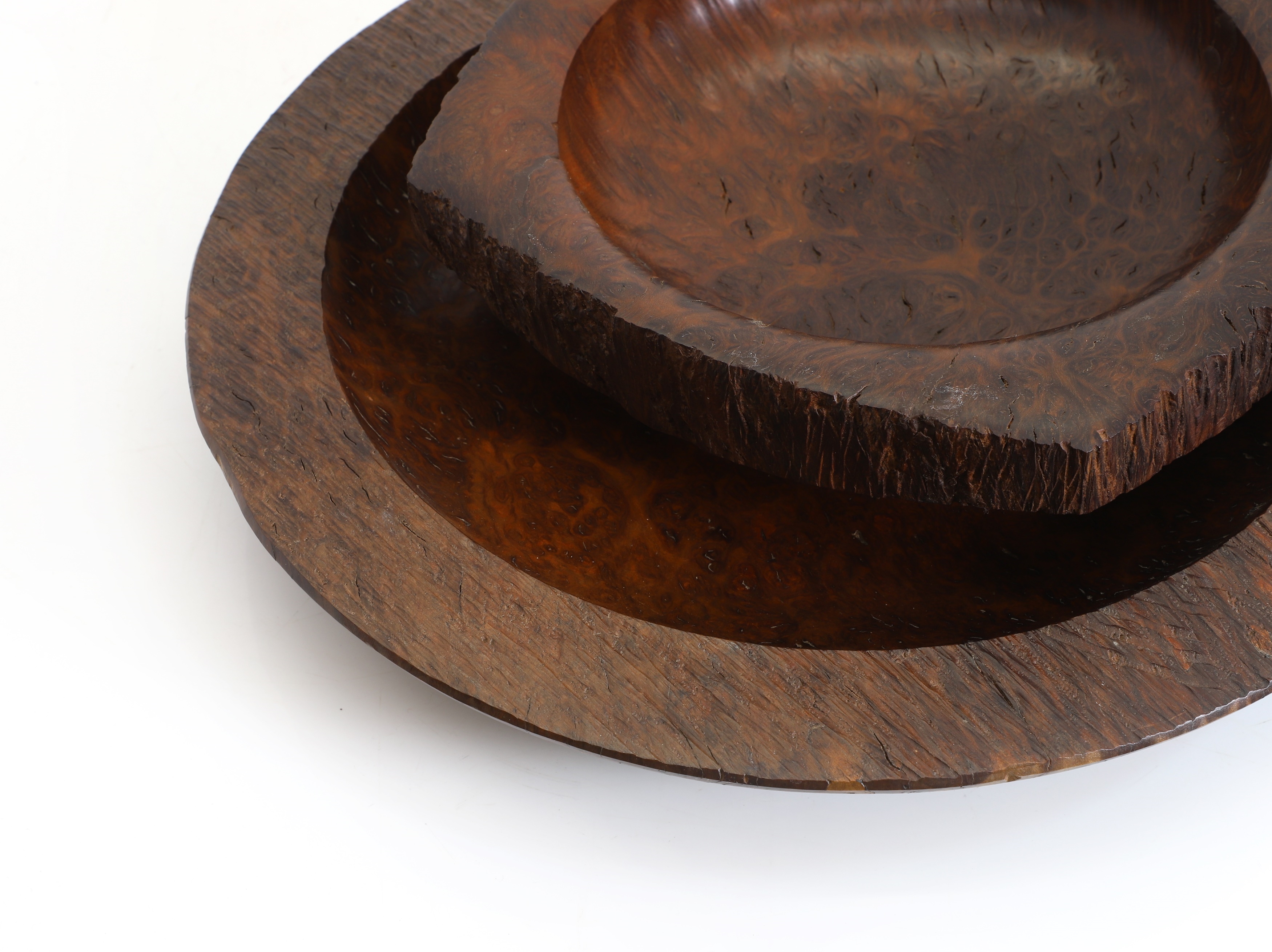 Richard Raffan | a circular jarrah burl wood bowl (1985) | MutualArt