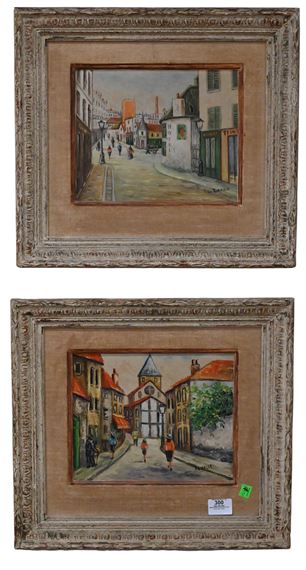 Maurice Utrillo | Street Scene in Montmartre | MutualArt