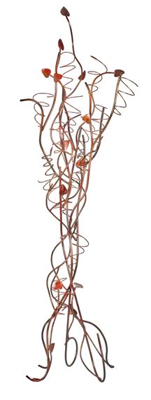 Luis Colmenares | Polychromed Metal Bottle Tree Sculpture (2011 ...