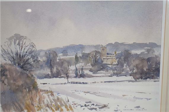 David Green | Winter Snow at Odell, Beds, 2002 (2002) | MutualArt