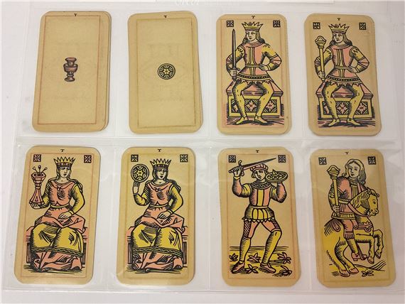 Frank Lind | Complete pack of Tarot cards (Circa 1950) | MutualArt