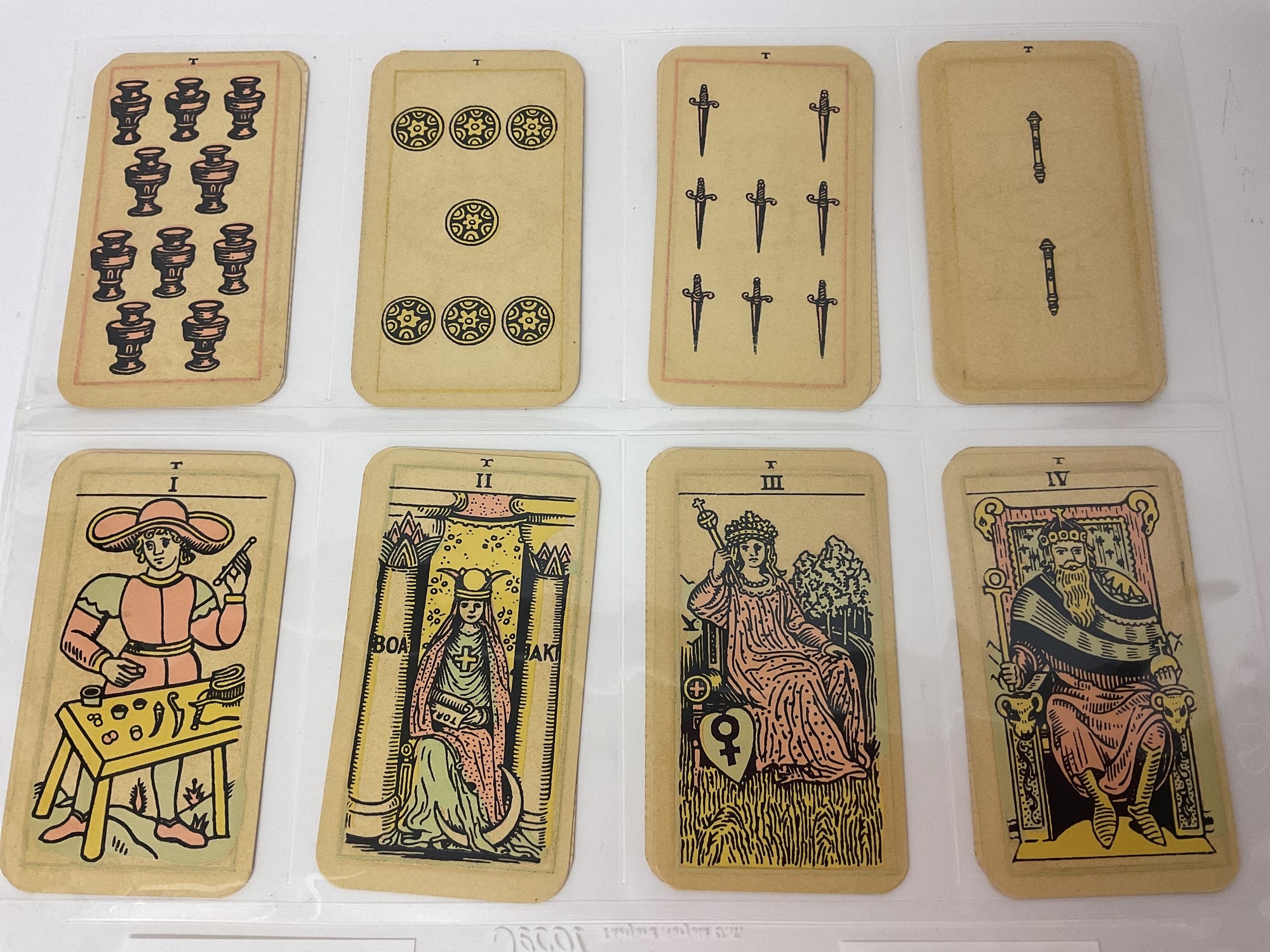 Frank Lind | Complete pack of Tarot cards (Circa 1950) | MutualArt
