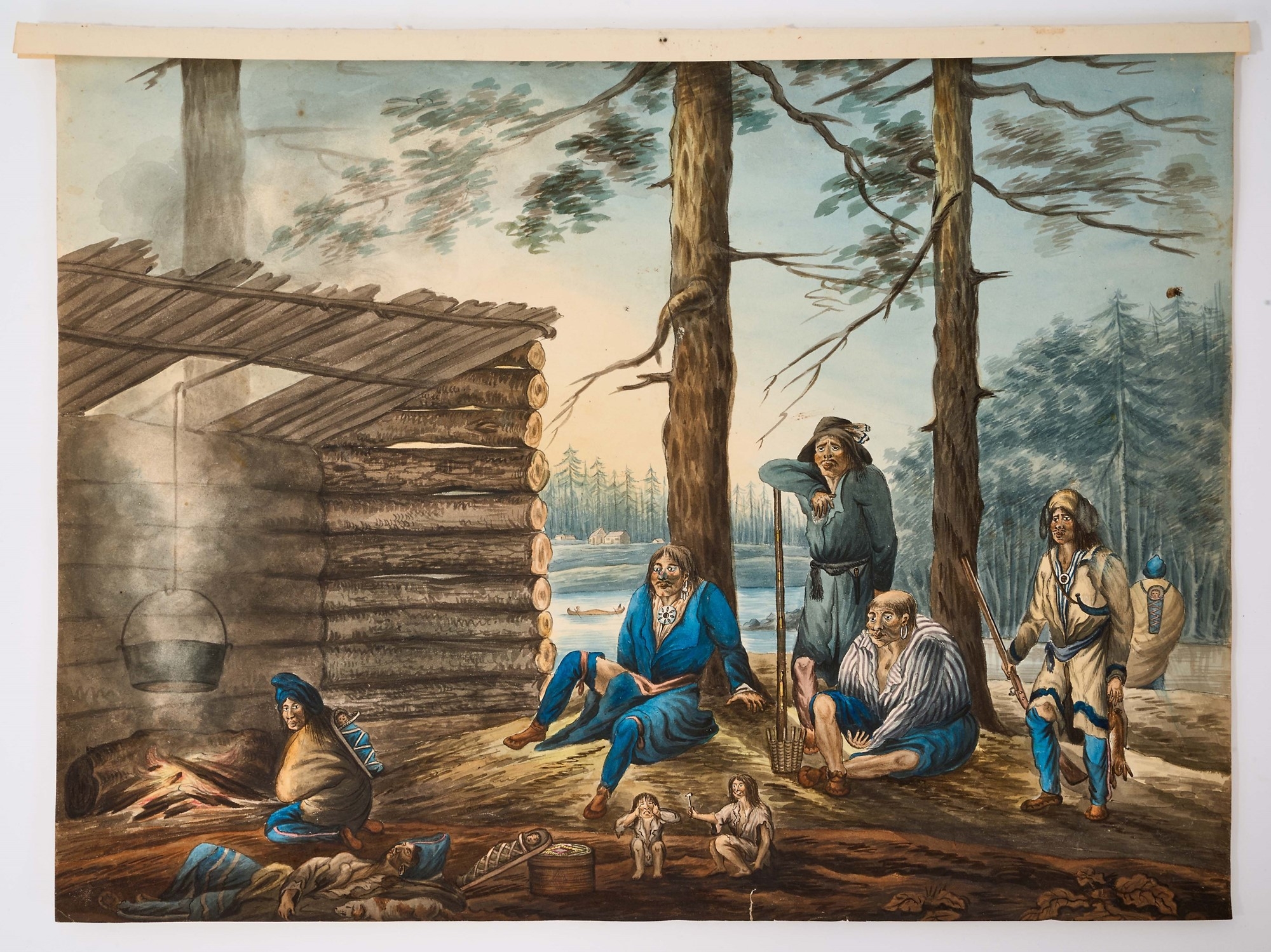 Thomas Remnant Charleton | rare group of early watercolours of scenes ...