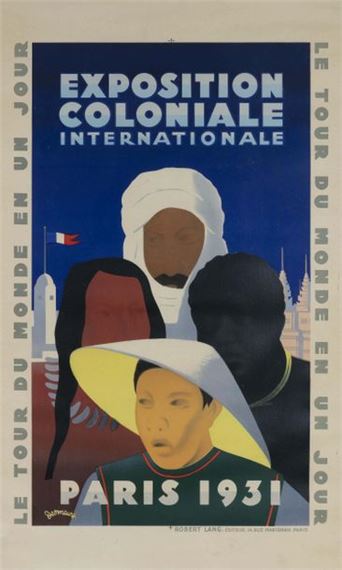 Victor Jean Desmeures | Color poster for the International Colonial ...