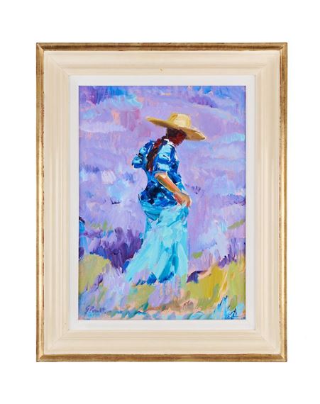 Jeffrey Pratt | WALKING AMONGST THE LILACS (2022) | MutualArt