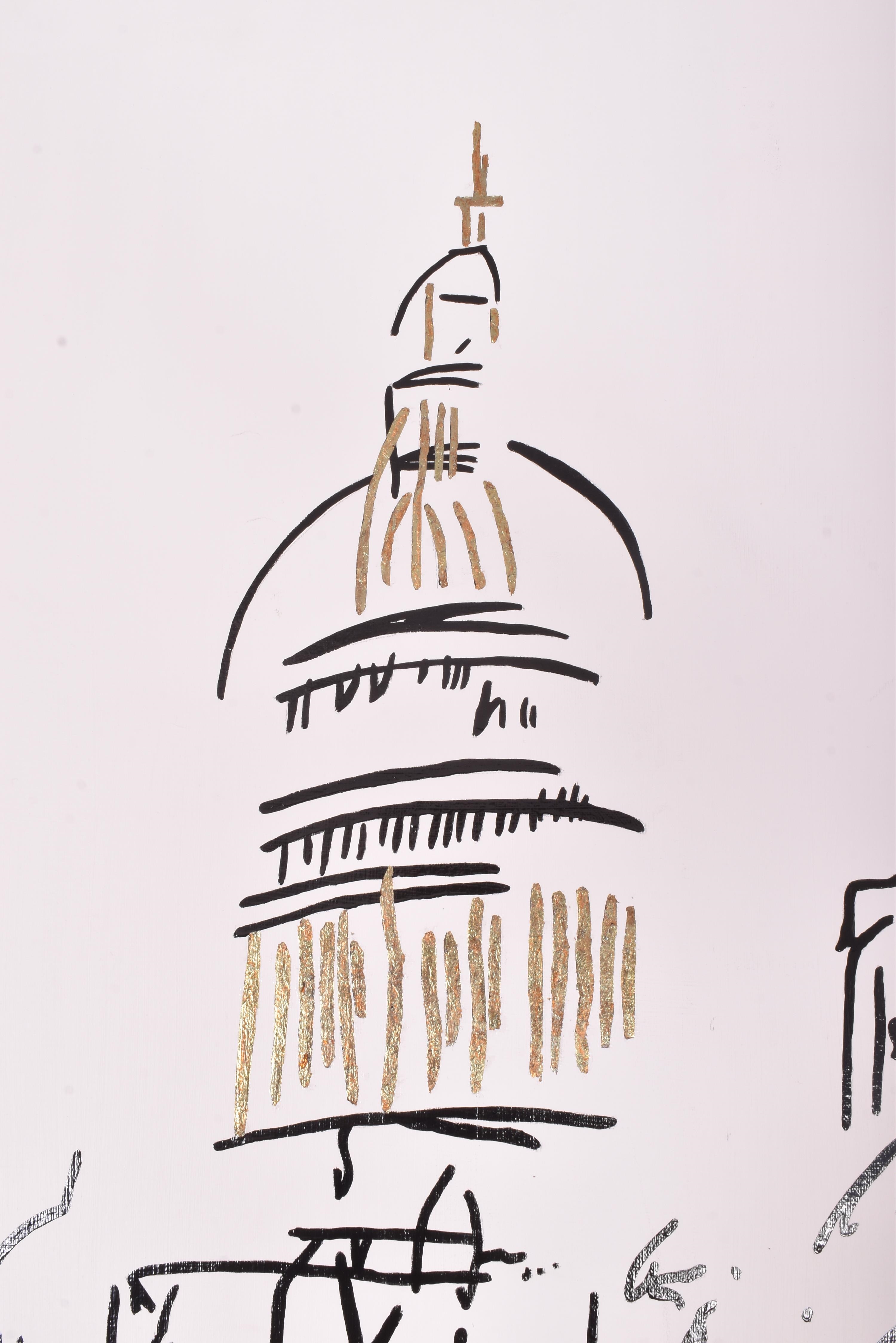 Rob Pepper | BRIDGE WITH CATHEDRAL | MutualArt