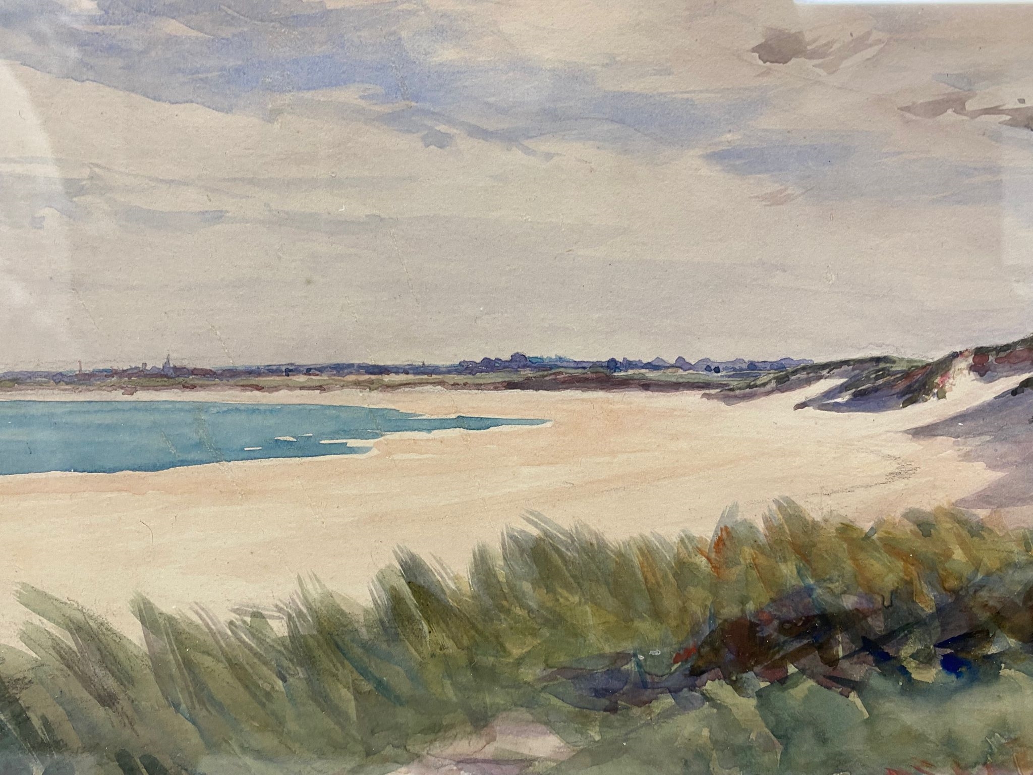 Herbert Davis Richter | WATERCOLOUR COASTAL SCENE | MutualArt