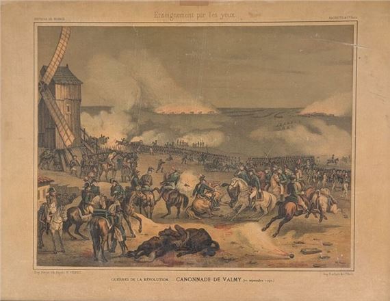Horace Vernet | Canonnade de Valmy | MutualArt