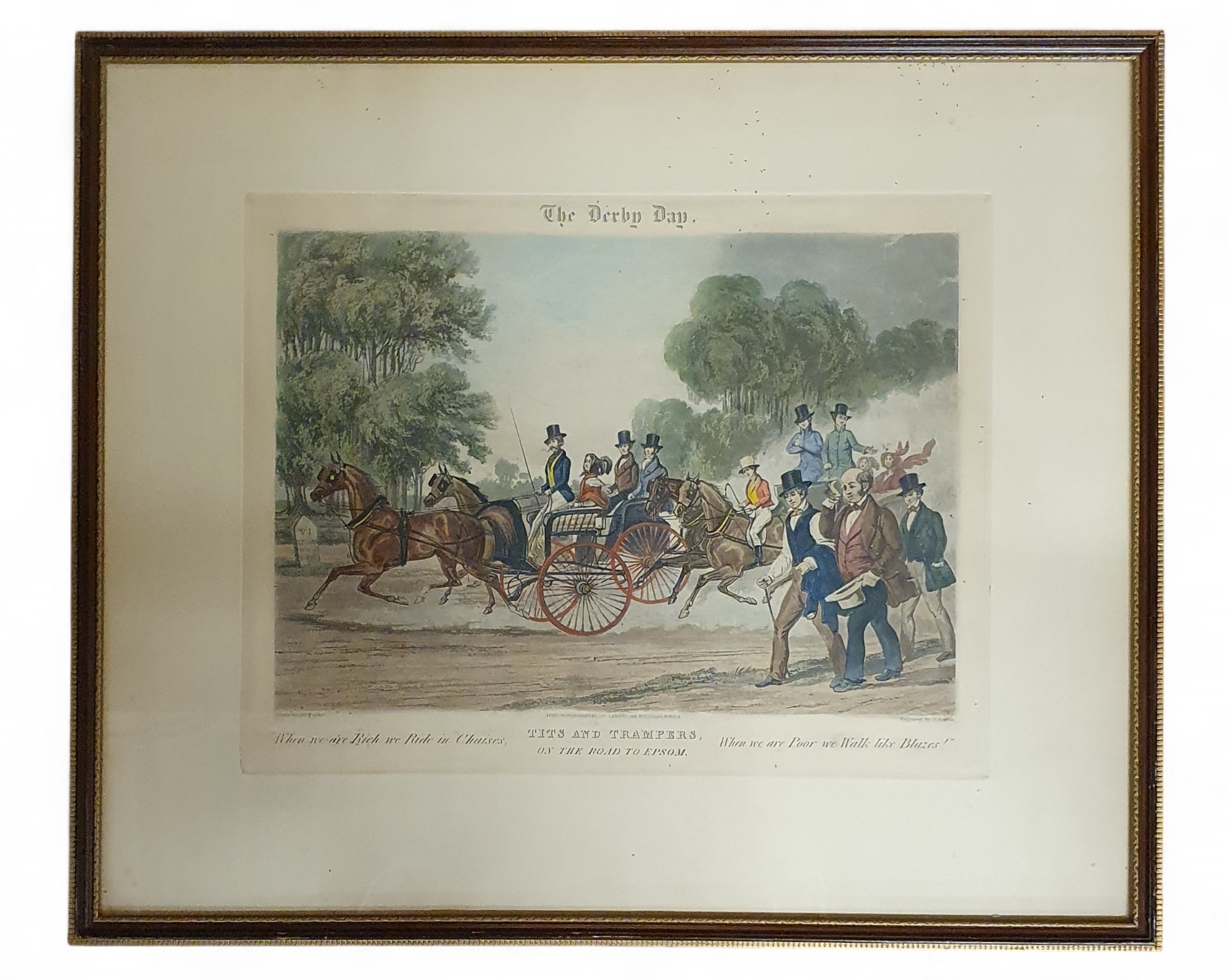 J. Harris | A 19th Century coloured Engraving after J. Harris of Derby ...