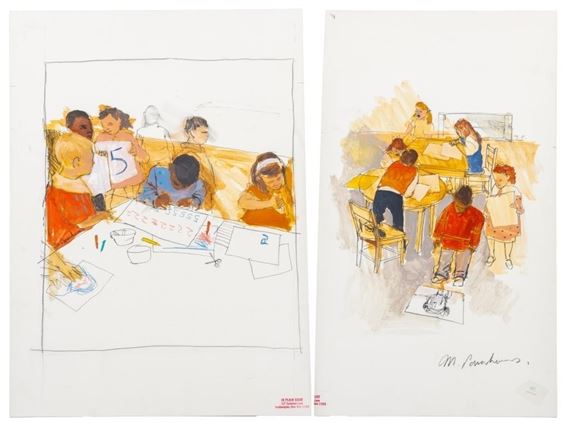 Michael Paraskevas | Two Classroom Studies | MutualArt
