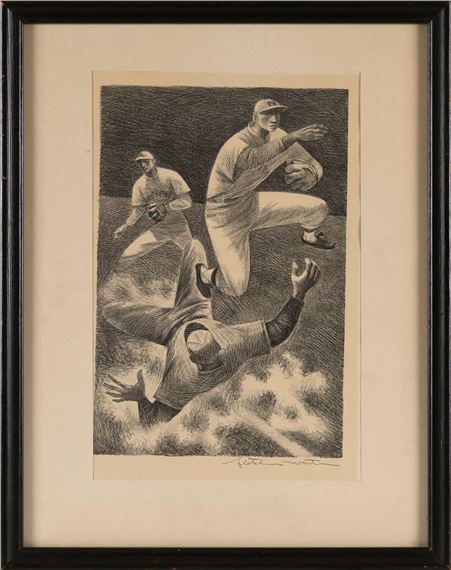 Fletcher Martin | Double Play | MutualArt