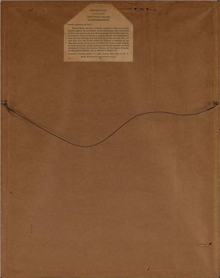 Fletcher Martin | Double Play | MutualArt