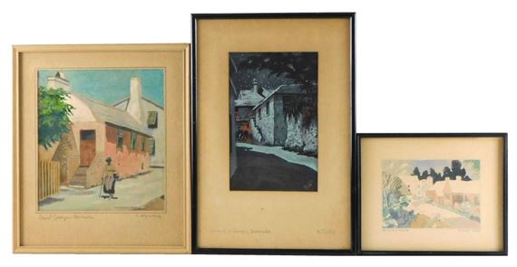 Coulton Waugh | Old Houses in Warwick | MutualArt