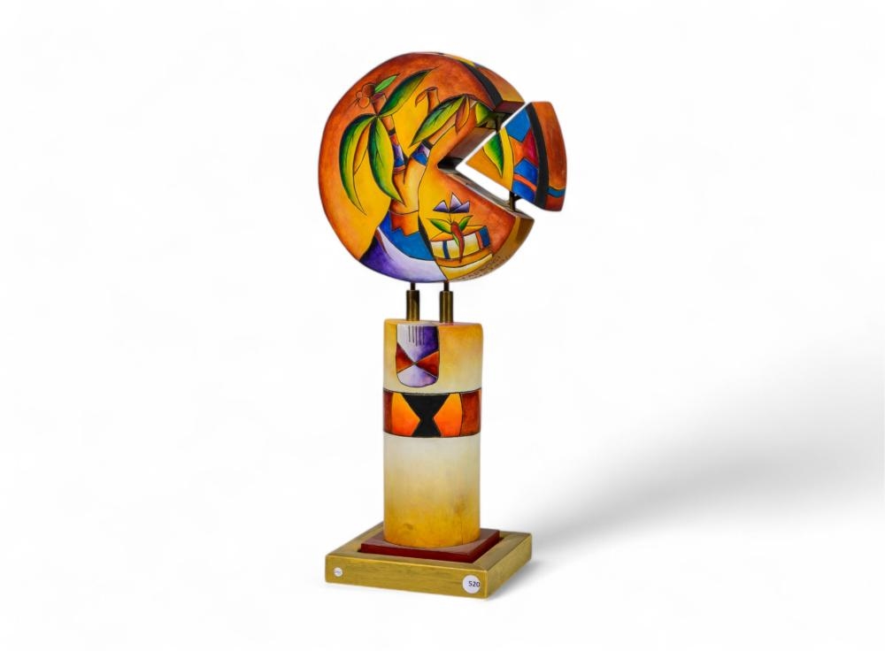 Umberto Adaggi | Abstract Totem Pole (2004) | MutualArt