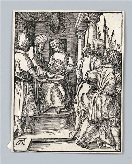 Albrecht Dürer | Pilatus wäscht sich die Hände, Blatt 21 aus der ...
