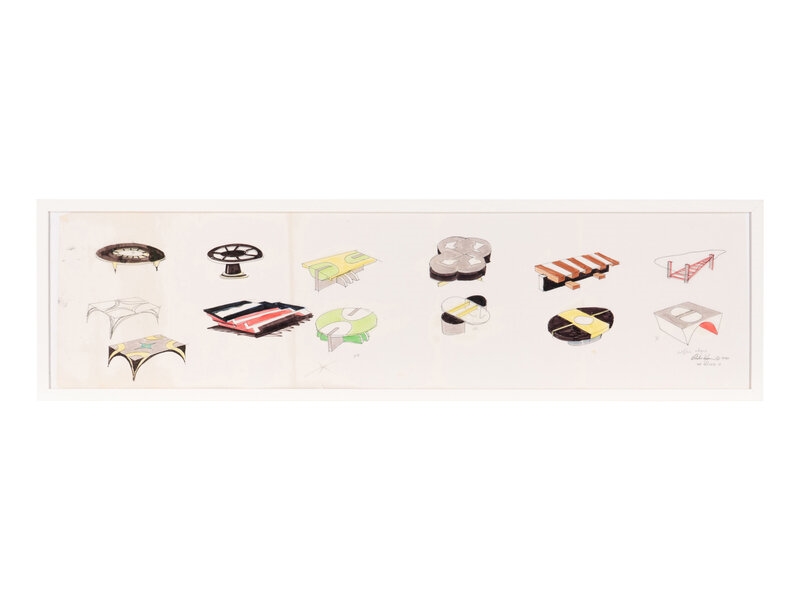 Vladimir Kagan | Seating concepts (1990) | MutualArt