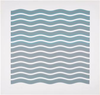 Bridget Riley | Current (1964) | MutualArt