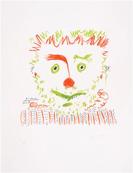 Pablo Picasso | LE CLOWN (1968) | MutualArt