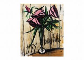 Bernard Buffet | Roses roses (1979) | MutualArt