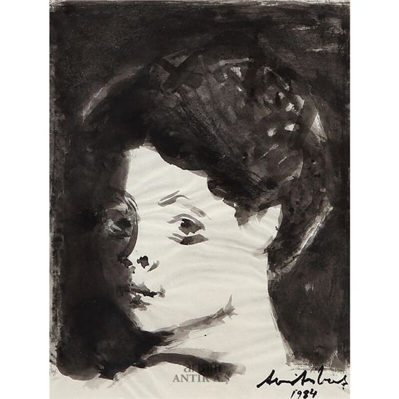Avni Arbas | Çocuk Portresi (1984) | MutualArt