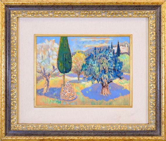 Vincenzo Censotti | Landscape with trees | MutualArt