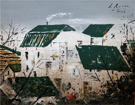 Jorge Ruano | Paisaje de París | MutualArt