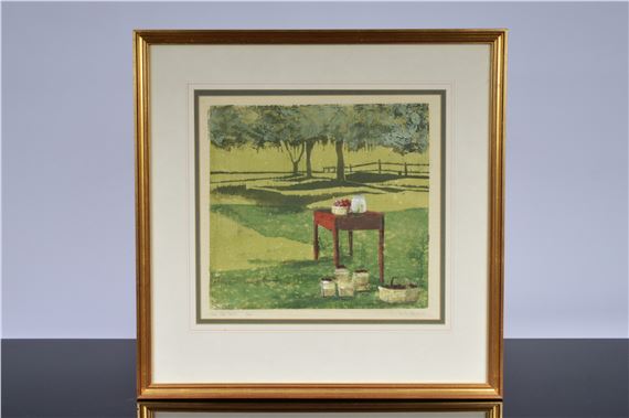Whitney Hansen | The Red Table | MutualArt