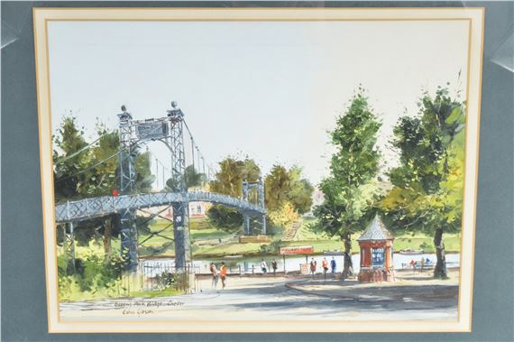 Colin Gibson | Queen's Park Bridge Chester | MutualArt