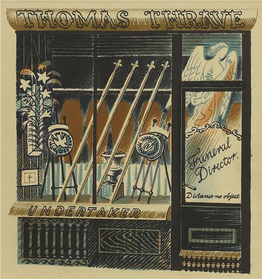 Eric Ravilious | Funeral Director | MutualArt