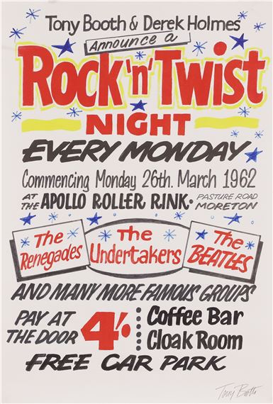 Tony Booth | The Cavern The Beatles and Grosvenor Ballroom (1960s ...