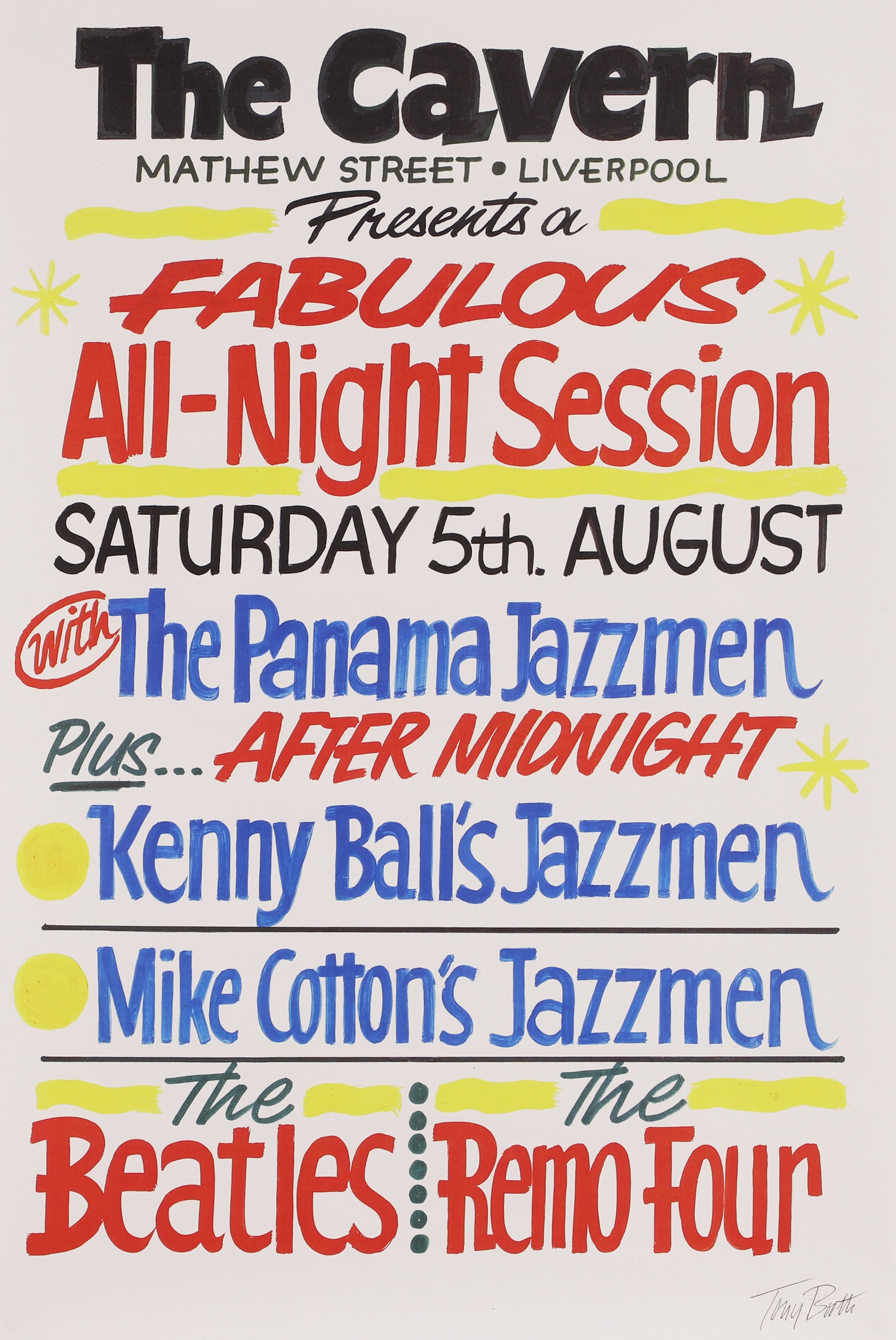 Tony Booth | The Cavern The Beatles and Grosvenor Ballroom (1960s ...
