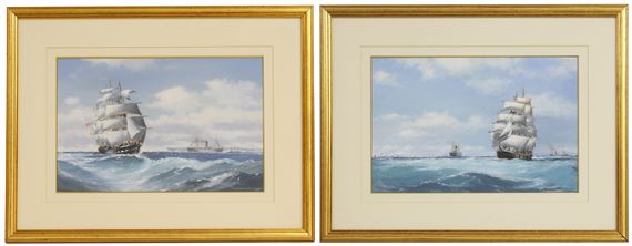 Michael Matthews | Ships in full sail | MutualArt