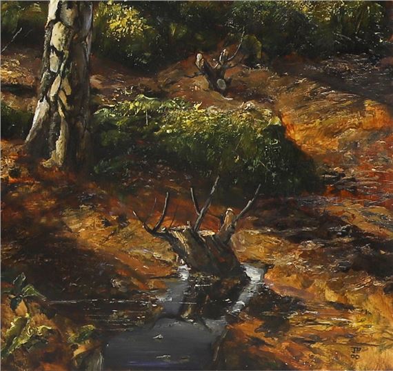 Julian Perry | Woodland path | MutualArt