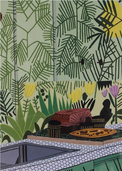 Jonas Wood | Interiors and Landscapes (2017) | MutualArt