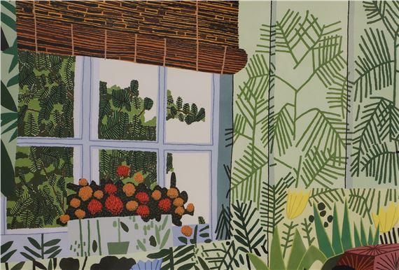 Jonas Wood | Interiors and Landscapes (2017) | MutualArt