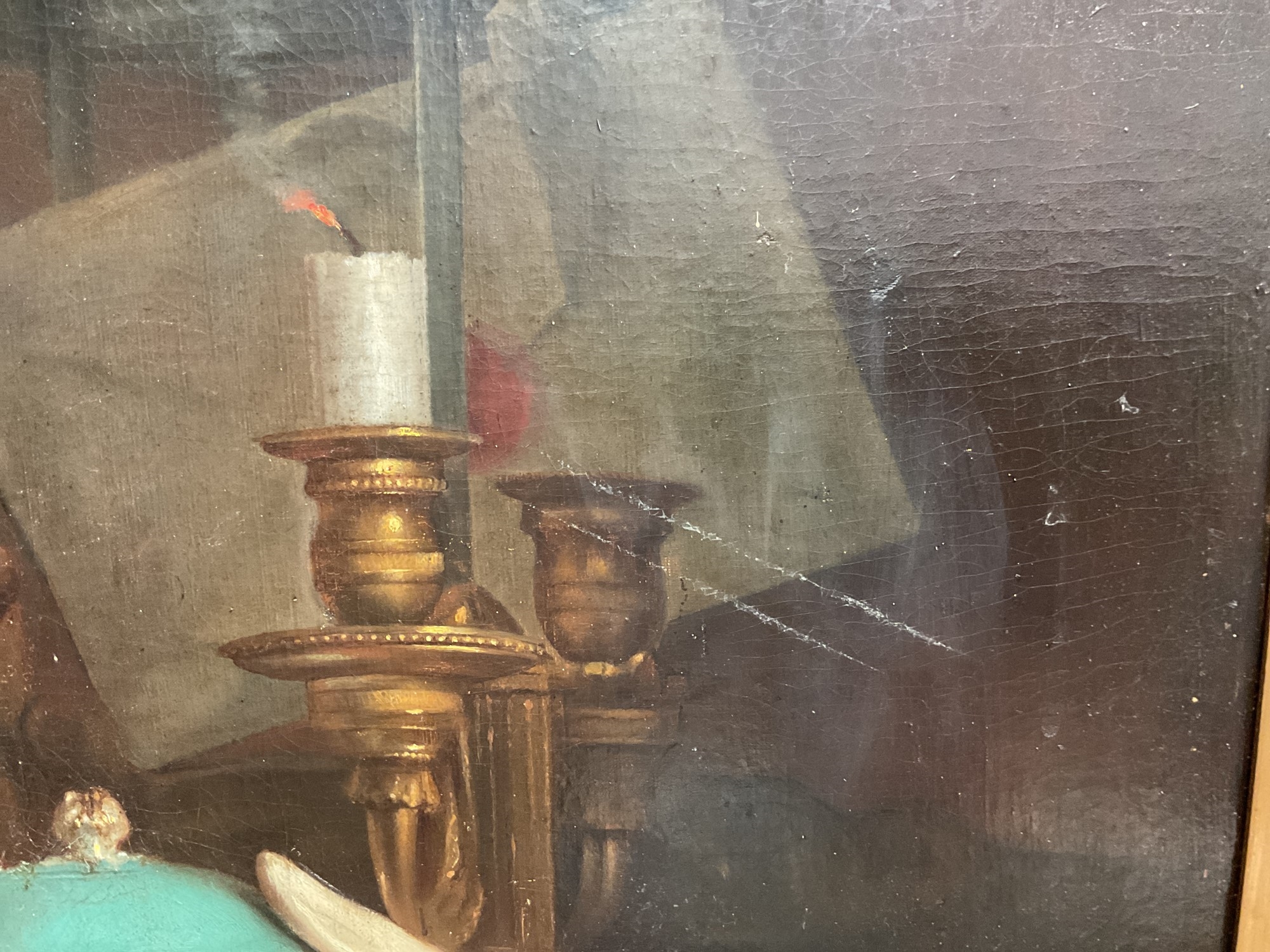 Adolphe Phalipon | The Extinguished Candle (1879) | MutualArt