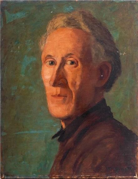 William Waltemath | Self Portrait (Circa 1940) | MutualArt