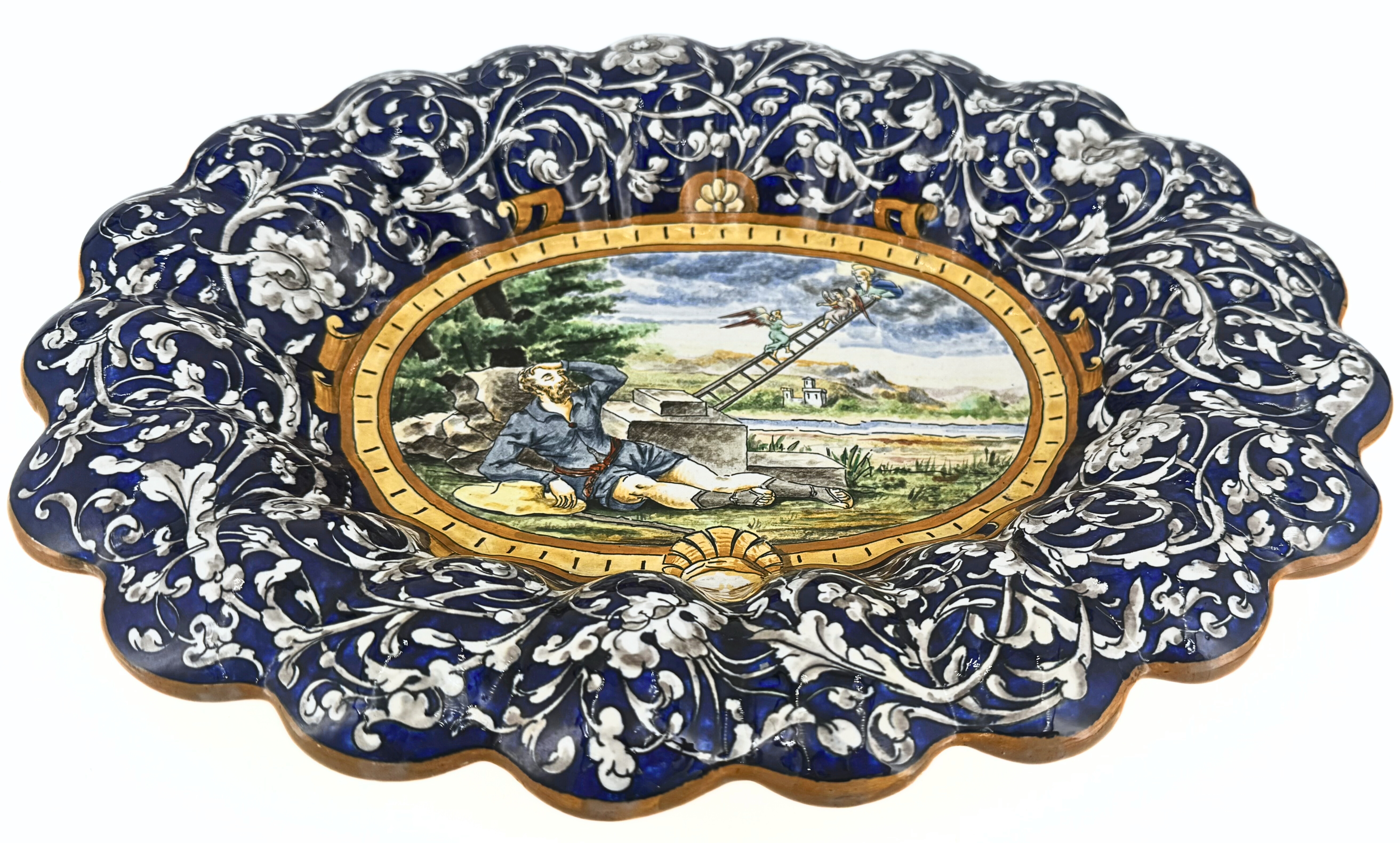 Adrien Thibault | Oval glazed ceramic dish | MutualArt