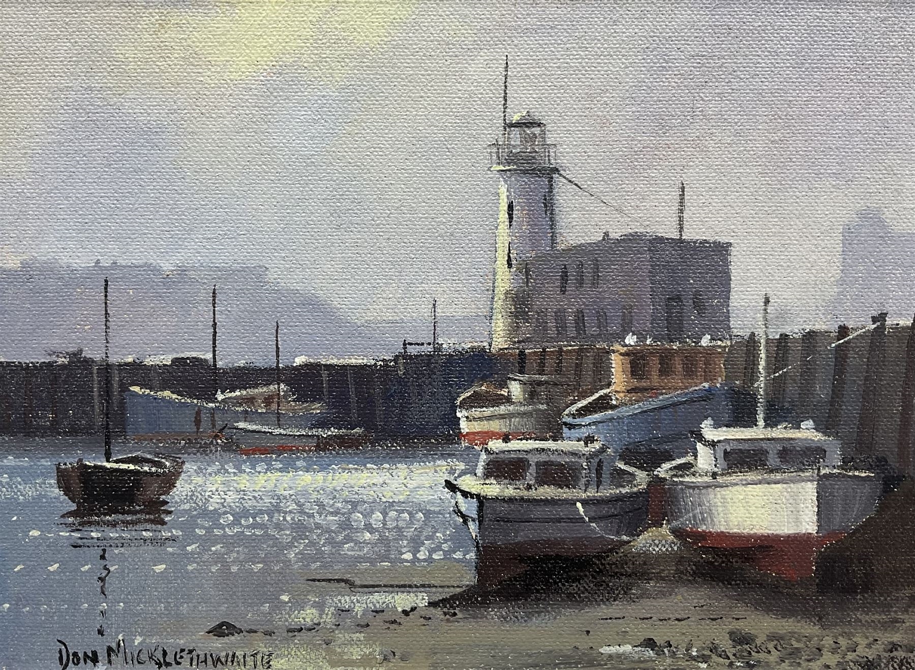 Don Micklethwaite | 'Scarborough Lighthouse' | MutualArt