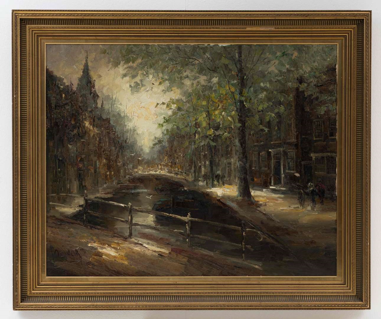 Jan Bévort | Grachtengezicht | MutualArt