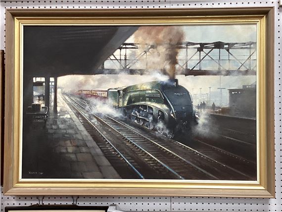 David Weston | Steam Train Empire of India at a railway station (1981 ...