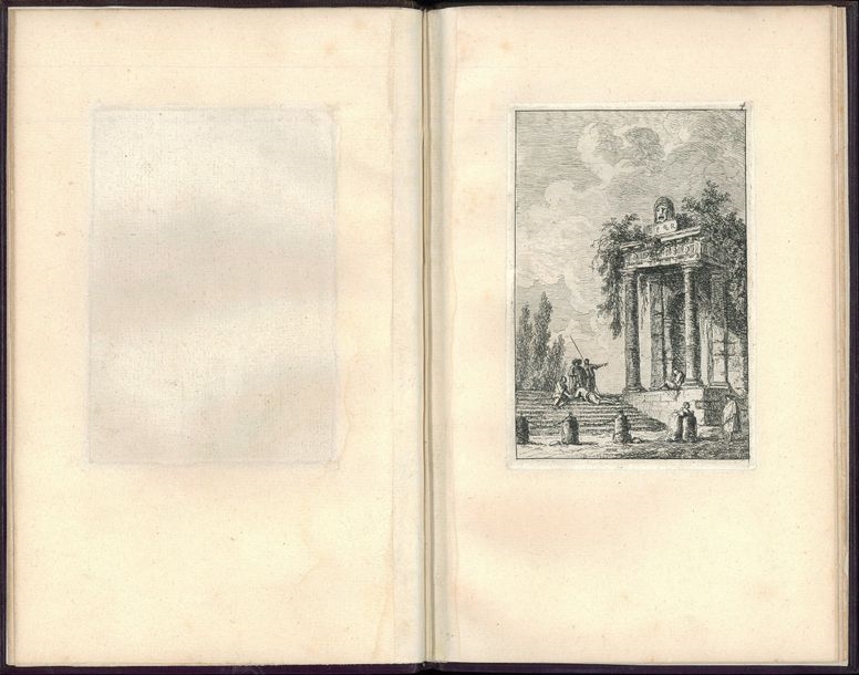 Hubert Robert | Les Soirées de Rome... Suite de di (Circa 1765) | MutualArt