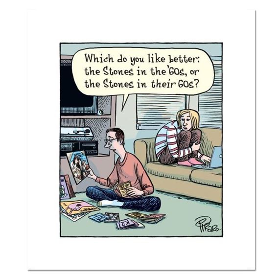 Dan Piraro | Stones Sixties | MutualArt