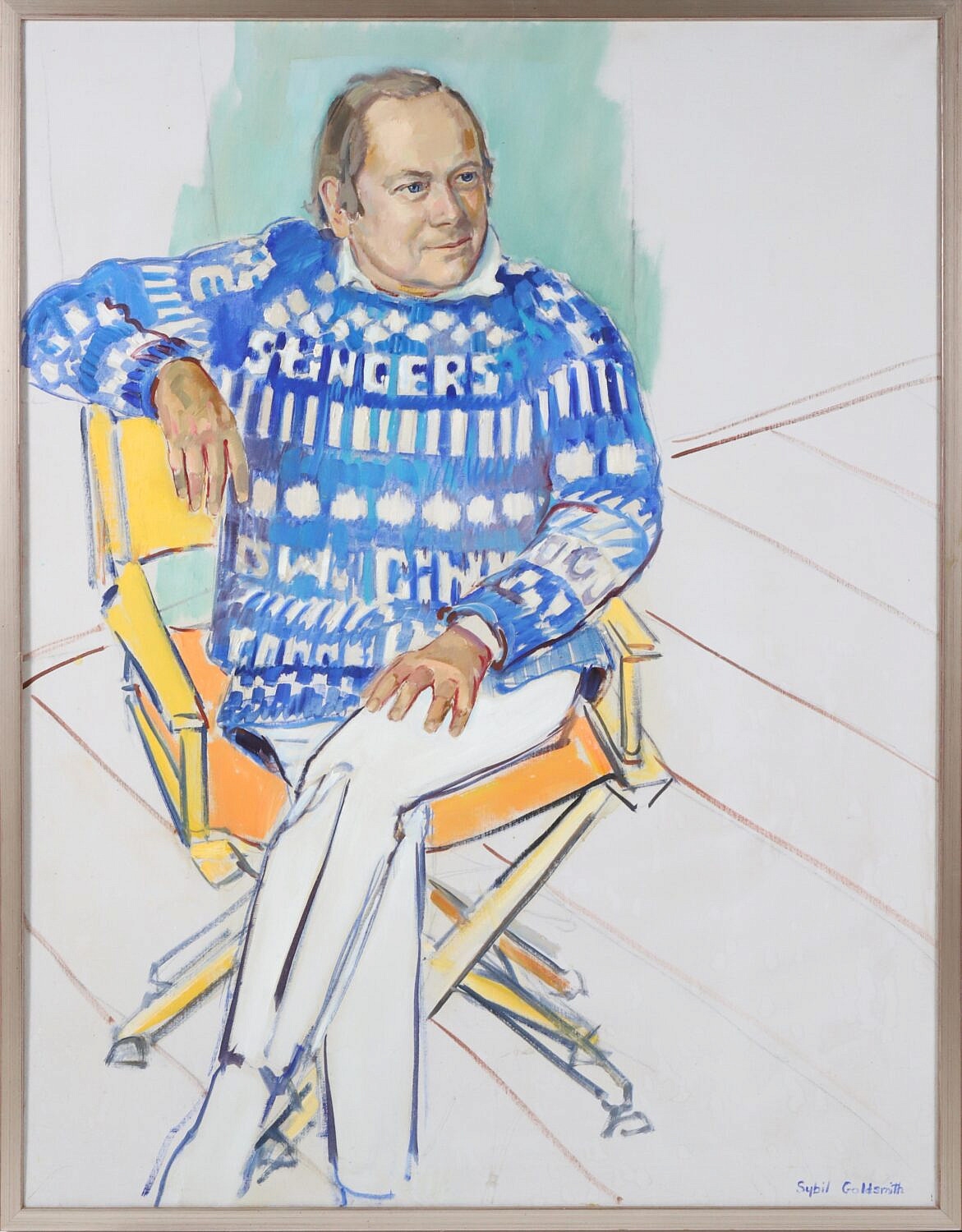 Sybil Goldsmith | Portrait of Bobby Bushong | MutualArt