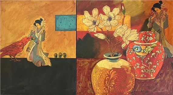 Grant Leier | CROW & OLIVE III (2008) | MutualArt