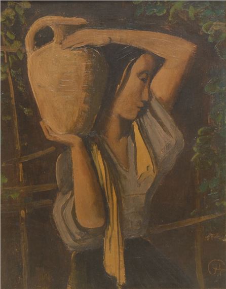 Karl Hofer | Im Gebirge (1953) | MutualArt