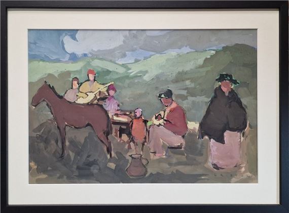 Horace Cristol | Campement arabe | MutualArt