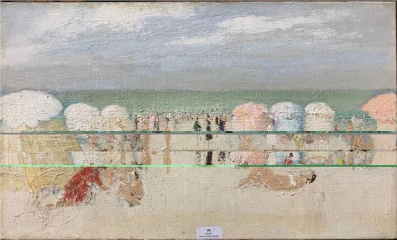 Henri André Martin | Scène de plage | MutualArt